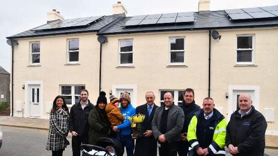 A first for ateb as keys to new house are handed over | pembroke-today ...