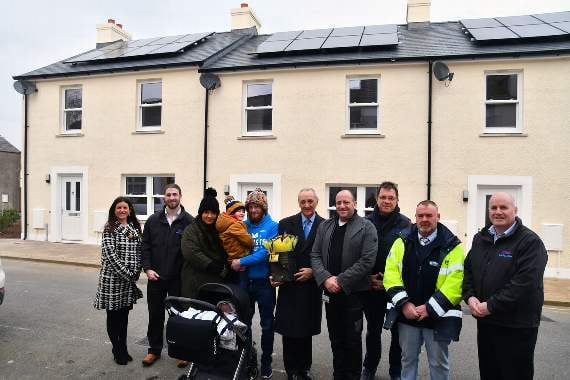 A first for ateb as keys to new house are handed over | pembroke-today ...