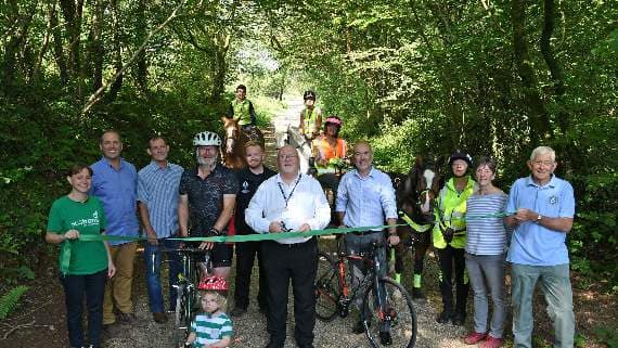 First section of 'Active Travel Route' opens | pembroke-today.co.uk
