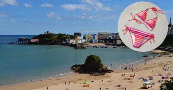 Could Tenby Be Set For Mass Skinny Dip Charity Event Pembroke