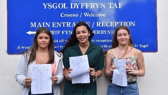 Dyffryn Taf students congratulated on A-Level success | pembroke-today ...