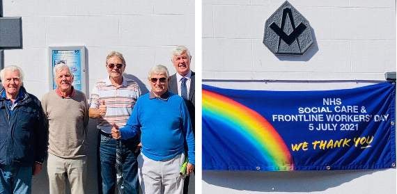 Tenby Freemasons show support for NHS Frontline Workers’ Day | pembroke ...