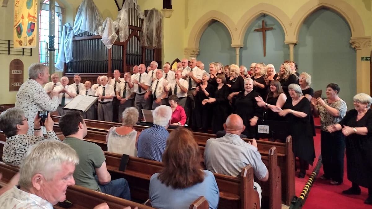 Two choirs share the stage at St. Johns | pembroke-today.co.uk