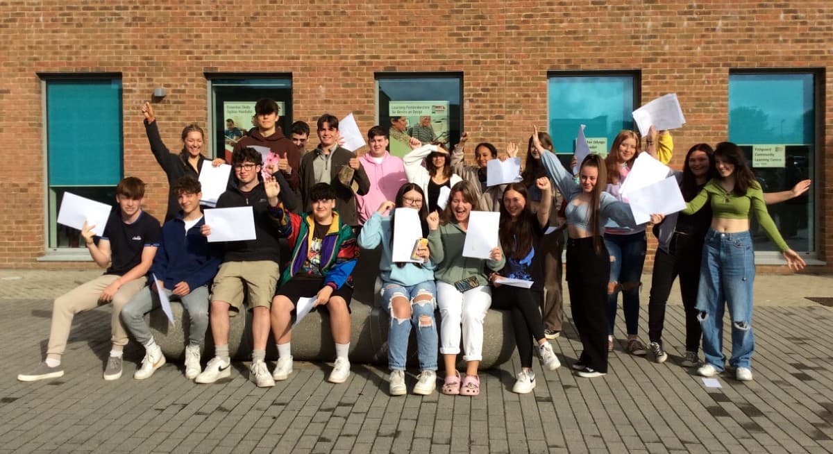 ‘Hard work and dedication’ rewarded for Ysgol Bro Gwaun students ...