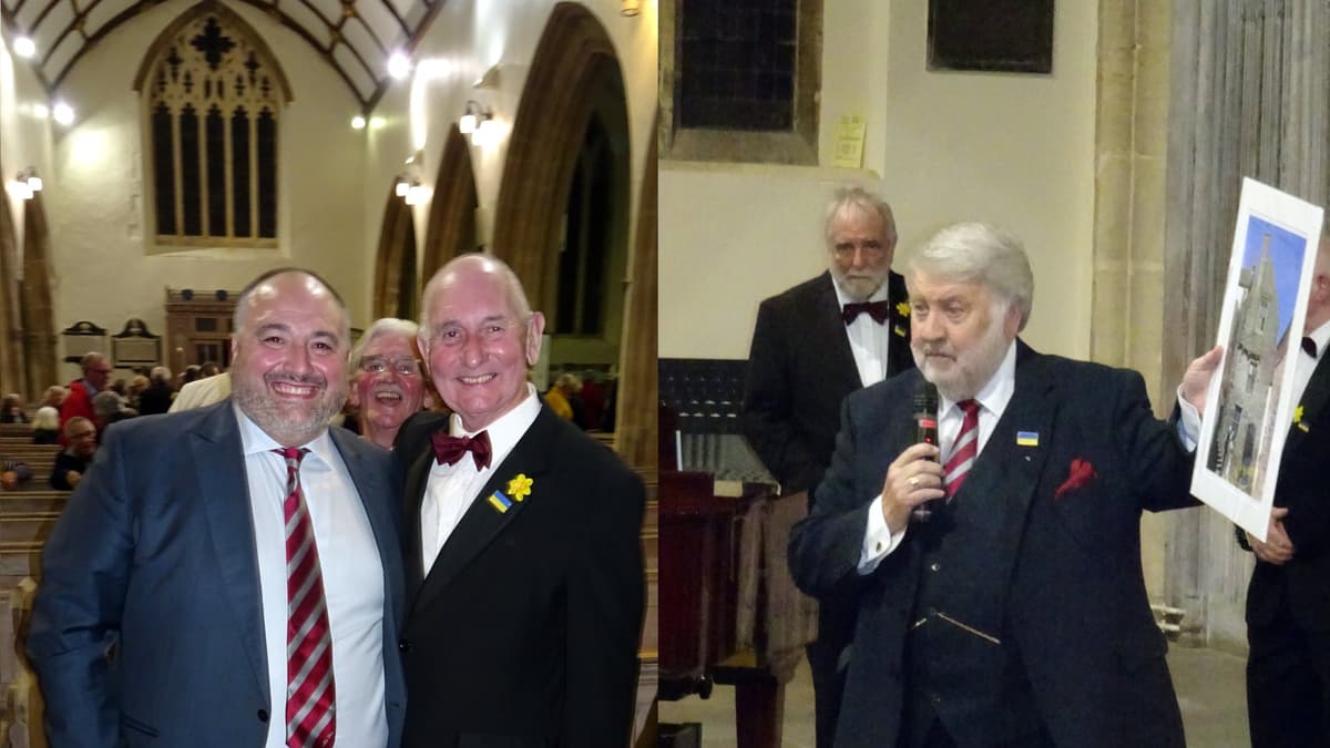 Wynne Evans becomes new president of Tenby Male Choir | pembroke-today ...
