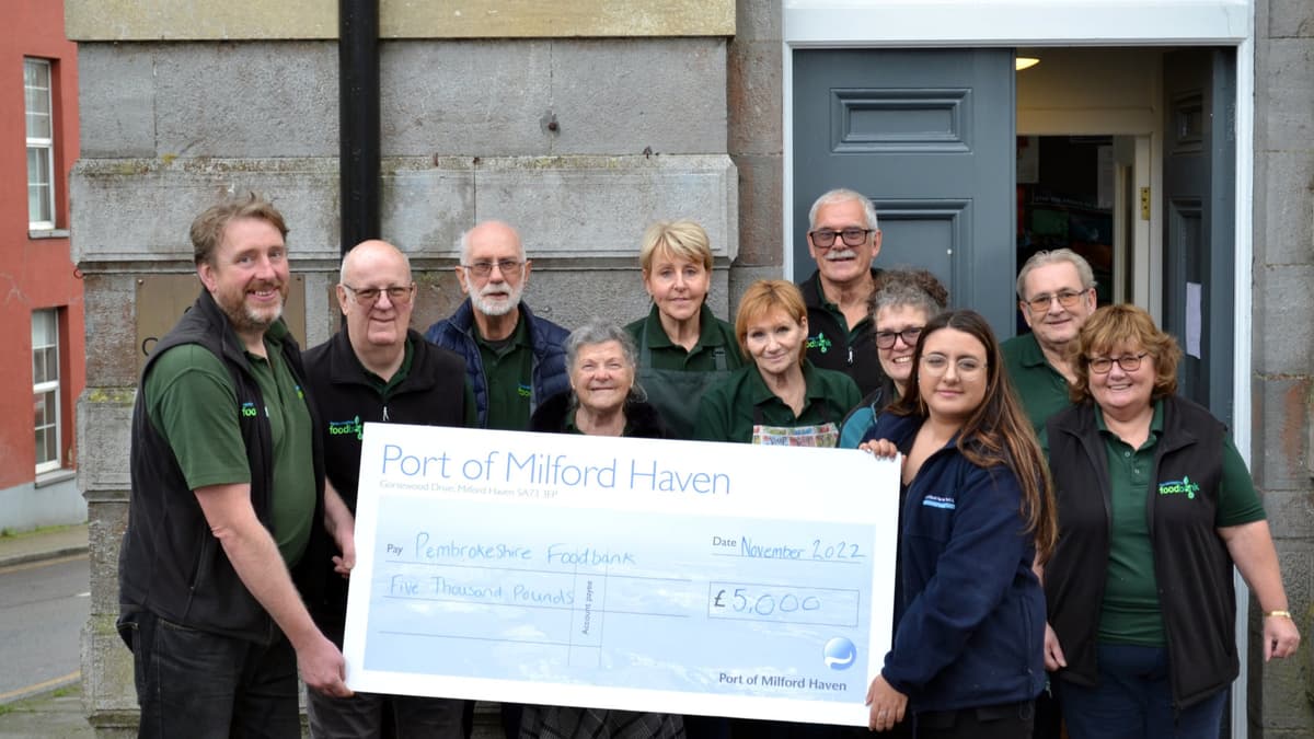 Port of Milford Haven ramps up community support during cost of living ...