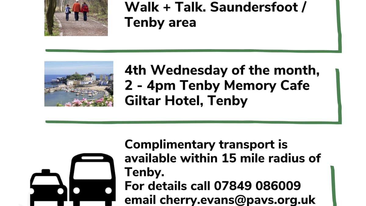 Tenby Memory Cafe continues to care in '23 | pembroke-today.co.uk