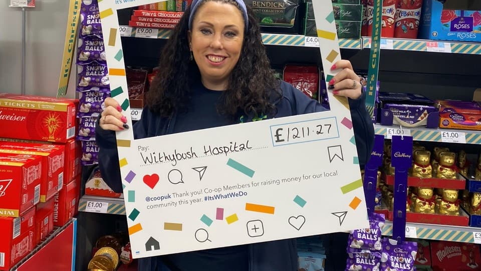 Co-op Local Community fund raises over £2,200 for NHS charity ...