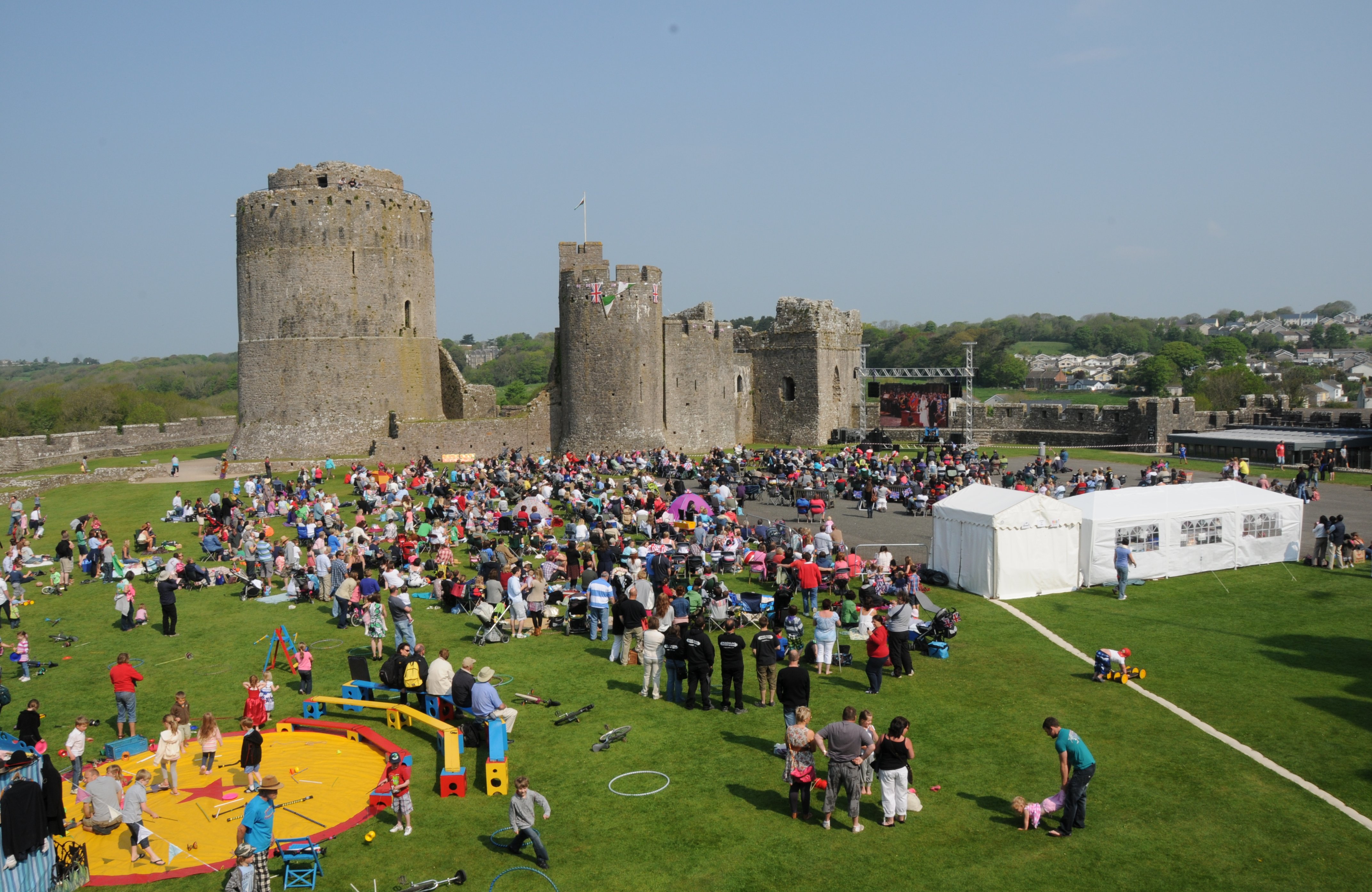 Pembroke Castle Plan