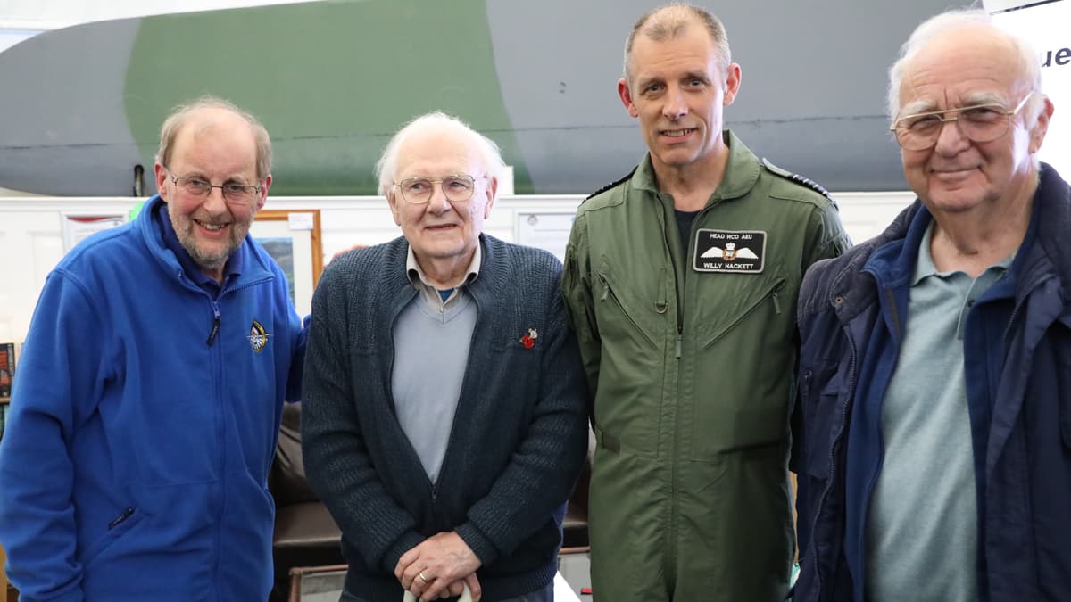 RAF test pilot returns to Pembroke for aviation group talk at Heritage ...