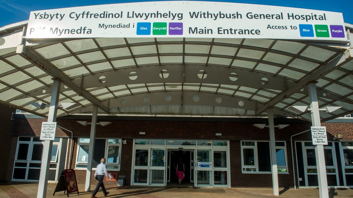 Safety work continues at Haverfordwest Withybush Hospital in ...