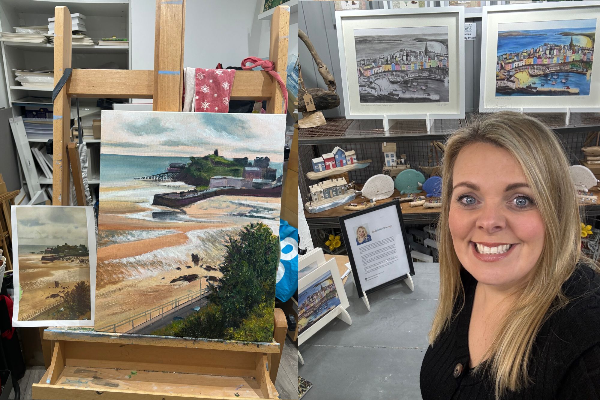 Artist Rachel Rasmussen prepares for Tenby Museum exhibition | pembroke ...