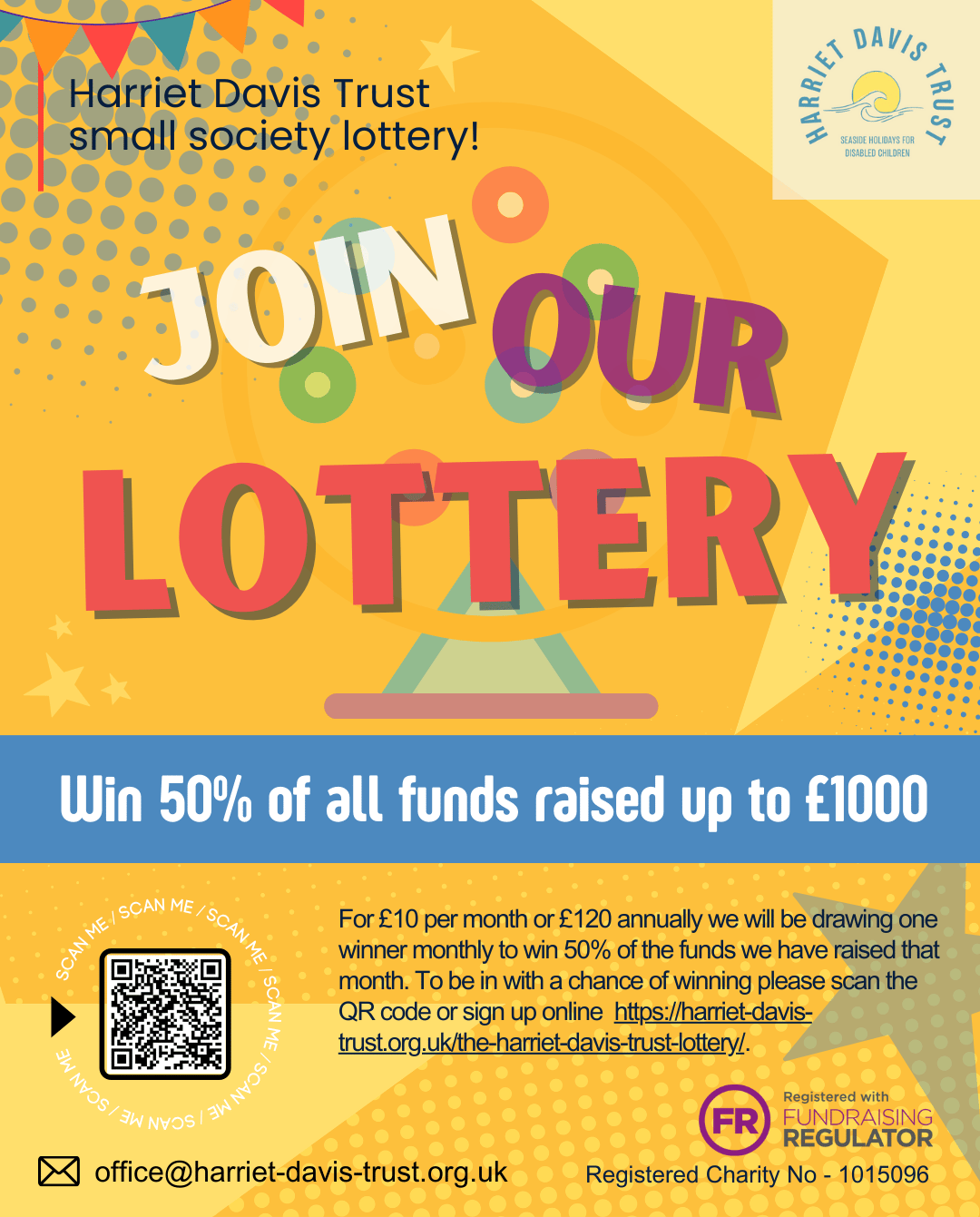 Join Harriet Davis Trust Lottery, support Tenby charity and win up to £ ...