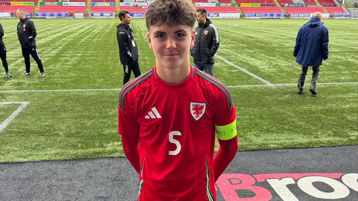 Proud Wales U16 Victory Shield moment for Tenby Greenhill School pupil ...