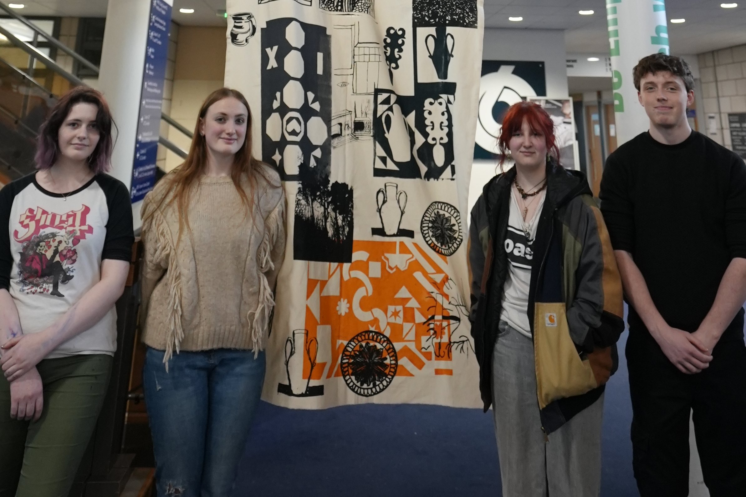 Art and Design learners at Pembrokeshire College inspired by museum ...