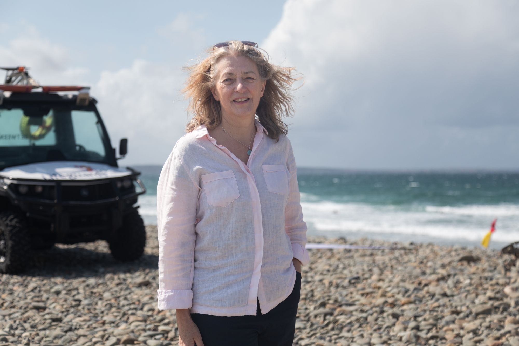 ‘A miracle I survived’: Swimmer reunites with RNLI lifeguard who saved ...