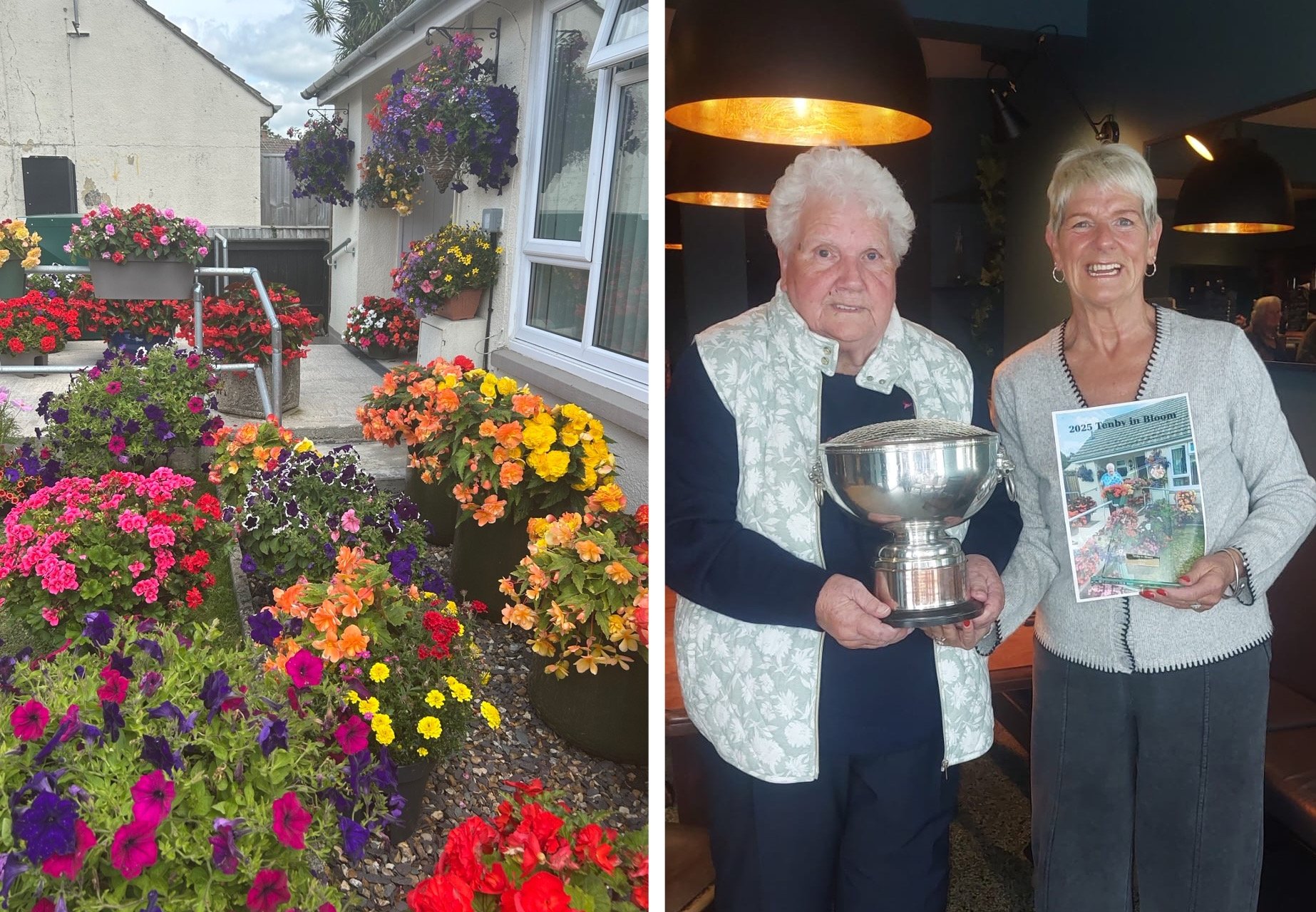 Tenby in Bloom 2025 awards presented following summer success ...